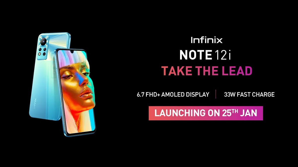 Infinix Note 12i with 33W fast charging to launch on January 25 in India