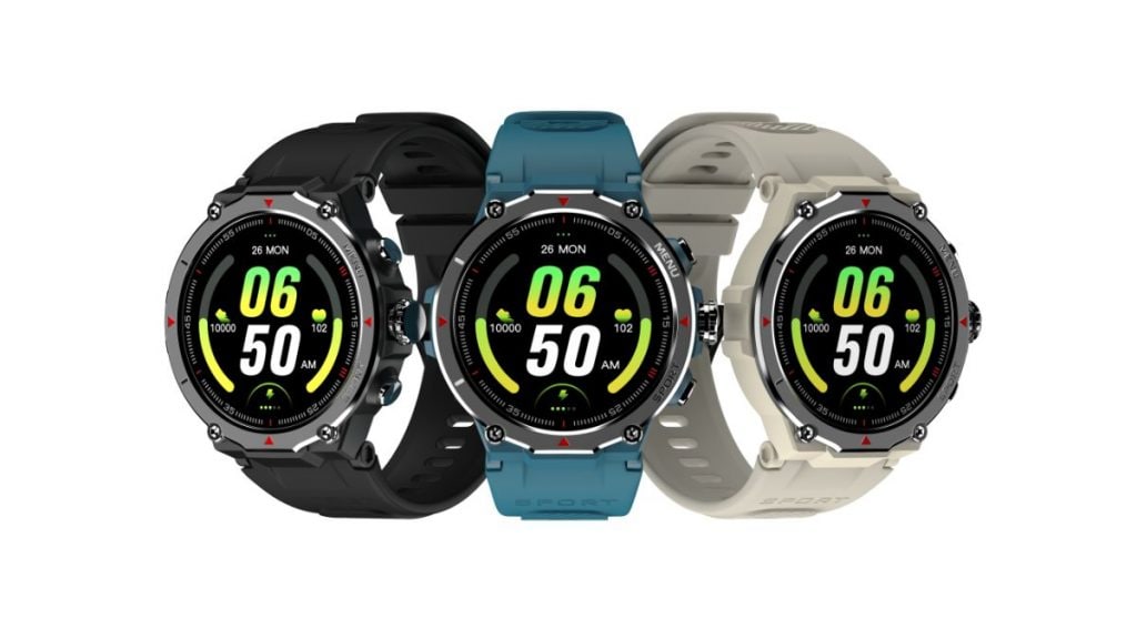 NoiseFit Force rugged smartwatch with 'Bluetooth Calling' feature ...