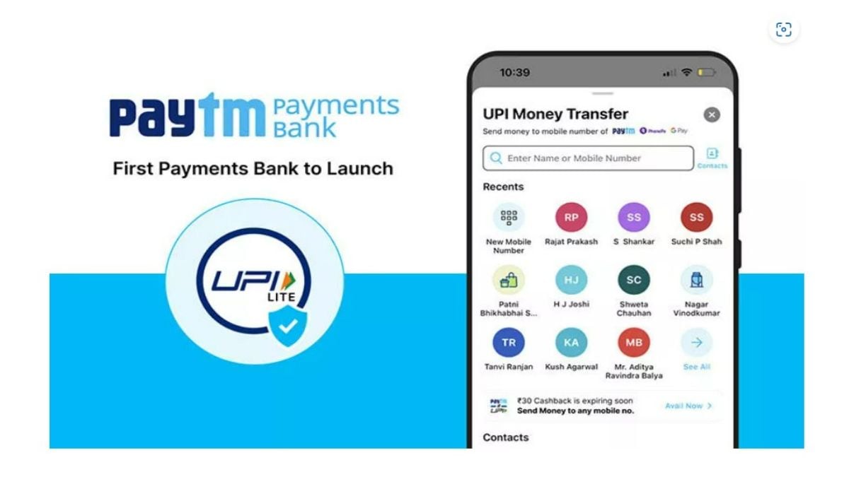 Paytm Payments Bank get support for UPI Lite: Here’s what that means ...