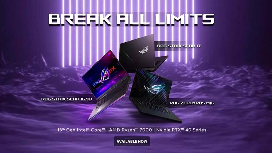 Asus launches new ROG Strix Scar Series and Zephyrus M16 laptops