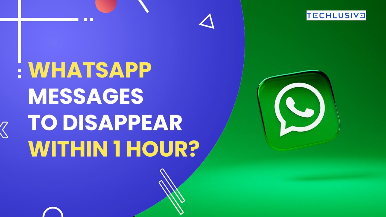 WhatsApp Disappearing Messages To Get 15 New Durations - Watch Video WhatsApp Disappearing Messages To Get 15 New Durations - Watch Video