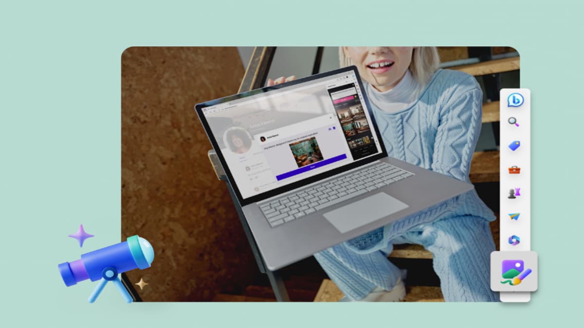 Microsoft Edge gets new features: AI image generator, cross-device ... Microsoft Edge gets new features: AI image generator, cross-device ...