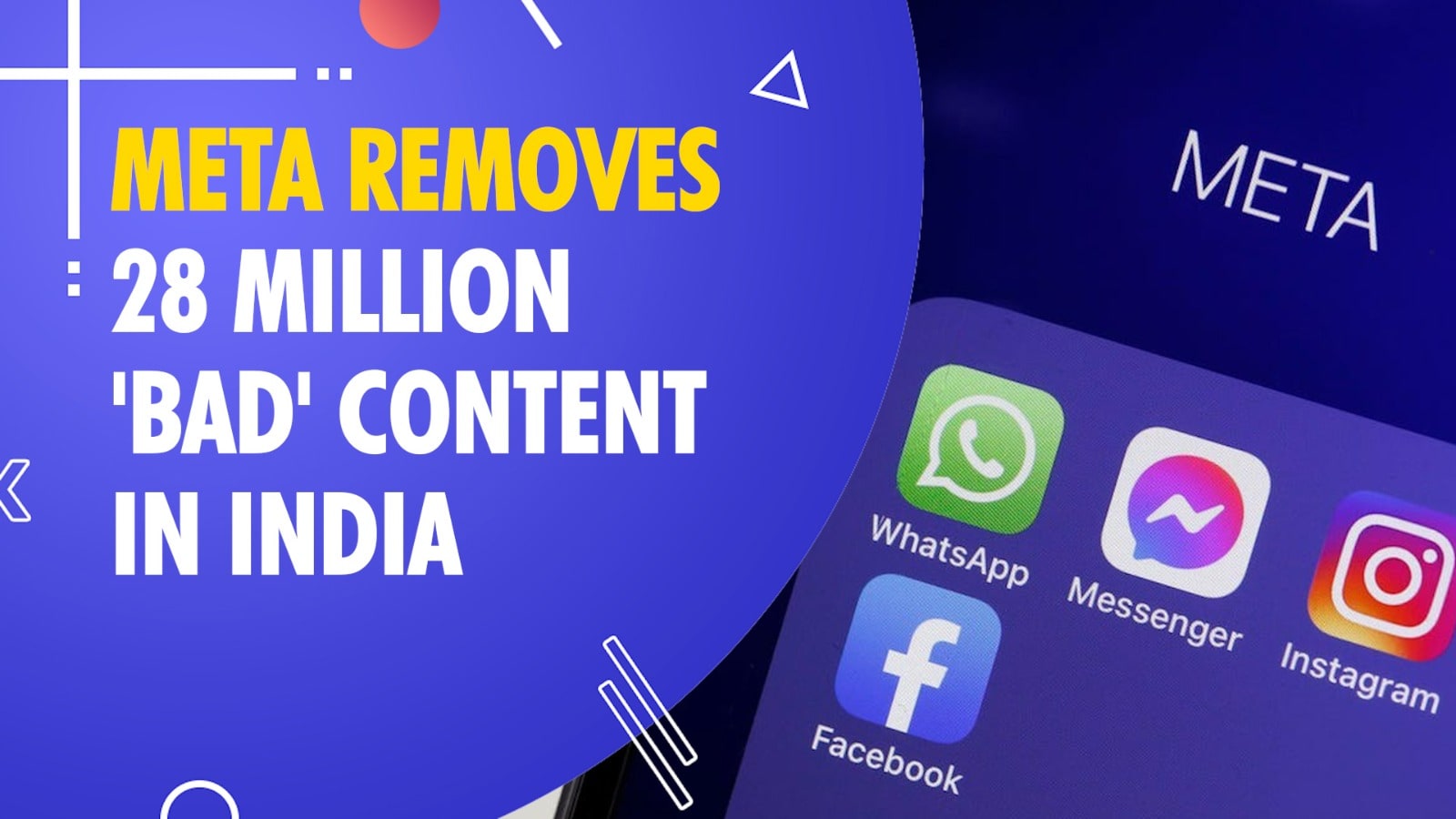 Meta removes 28 million pieces of bad content from Facebook and ...