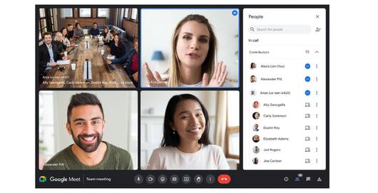 Google Meet’s new feature will help people identify you in a group call
