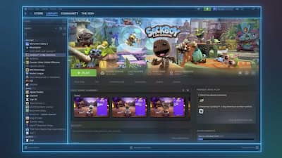 Steam redesign brings changes to notifications and in-game overlay