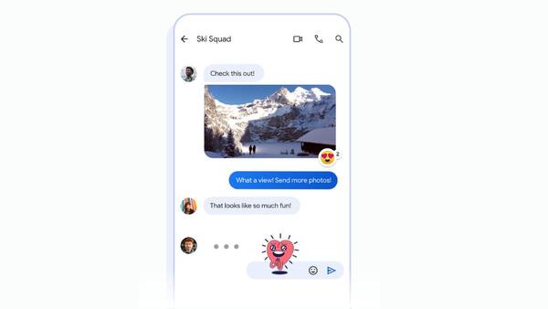 Google Messages now lets you use animated emojis