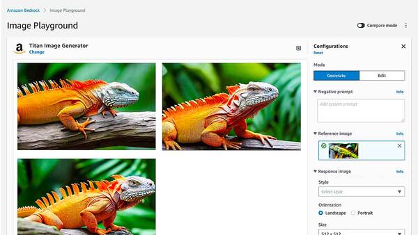 Amazon announces its own AI-powered image generator