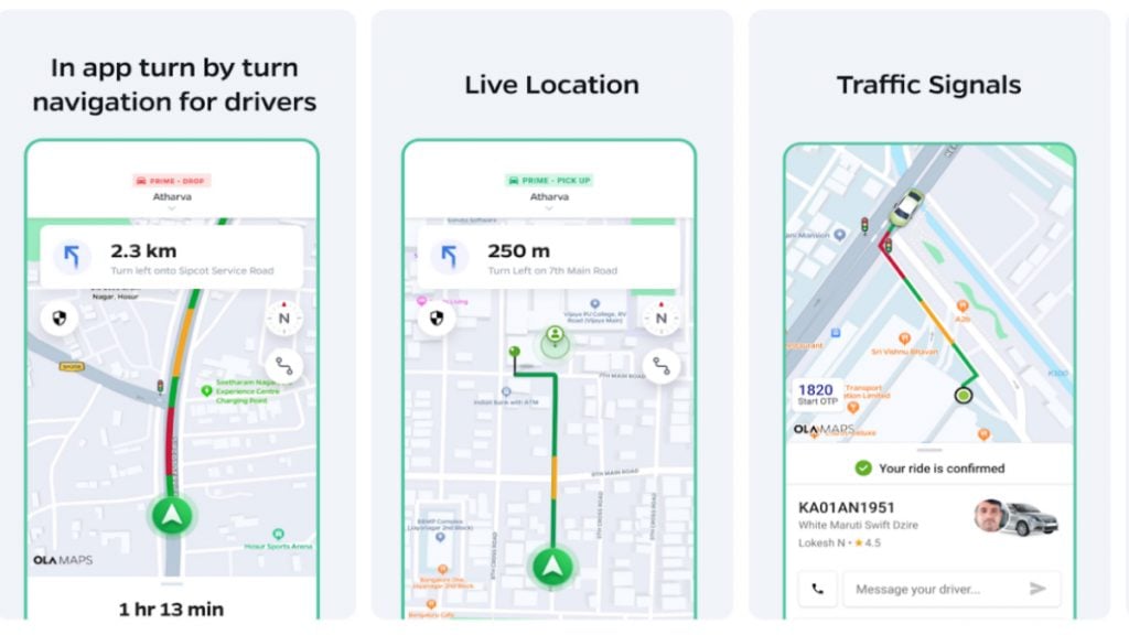 Ola Electric launches Ola Maps in India with turn-by-turn navigation, live location tracking ...