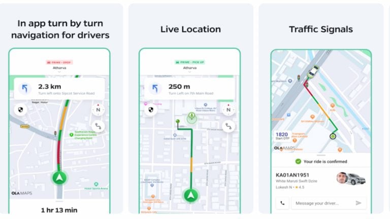 Ola Electric launches Ola Maps in India with turn-by-turn navigation ...
