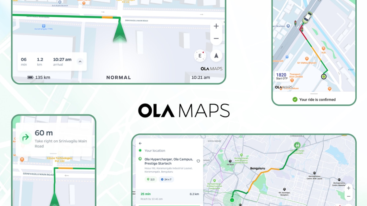 Ola Electric launches Ola Maps in India with turn-by-turn navigation ...