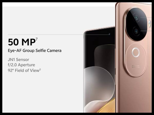 50MP सेल्फी कैमरा, 5500mAh बैटरी और 80W फास्ट चार्जिंग वाले Vivo V40e 5G को 9000 रुपये सस्ता ...