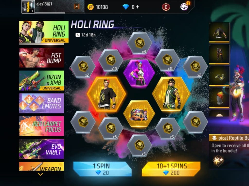 List of Bundles Currently Available in Free Fire (April 2025) That ...