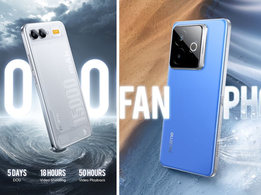 Realme Unveils 15,000mAh Battery Phone And World’s First AC Smartphone ...