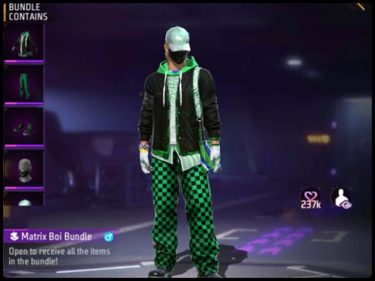 Free Fire Max में Matrix Boi Bundle पाने का मौका, हाथ से न जानें दें Offer