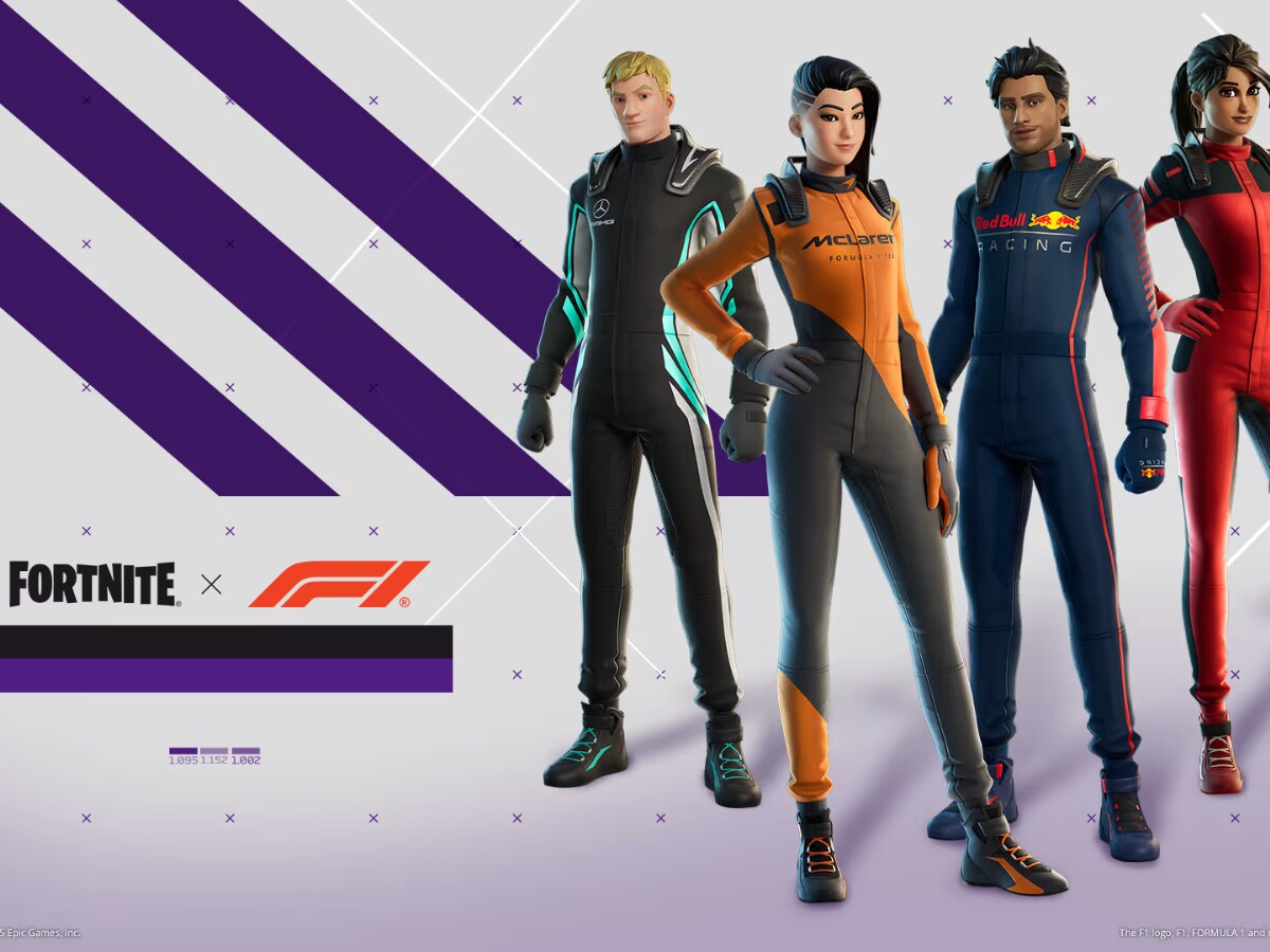 F1 Partners With Fortnite: New Cosmetic Team Set Arrives In Item Shop ...
