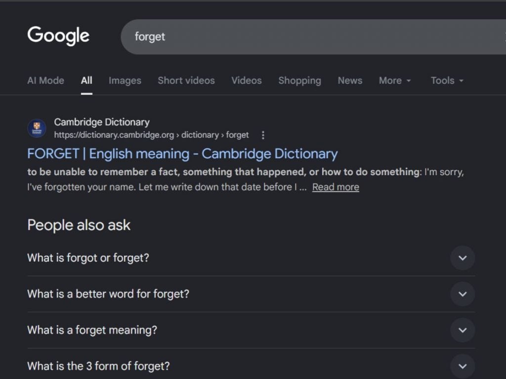 Why Google ‘disregarded’ the word ‘disregard’: Here’s what actually ...