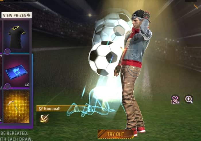 Free Fire Max में Gooooal! Animation पाने का मौका, Faded Wheel इवेंट ...