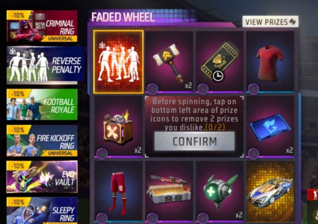 Free Fire Max में Faded Wheel की एंट्री, Reverse Penalty एनिमेशन ऐसे ...